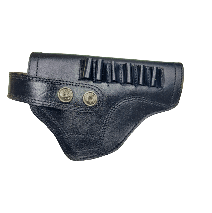 Co2 Leather Gun Cover - Black - SWASTIC POLICE STORE