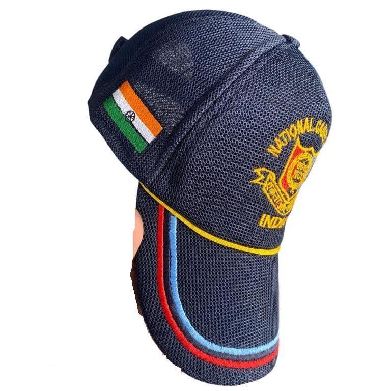 Ncc Tiranga Full net Summer Cap - SWASTIC POLICE STORE